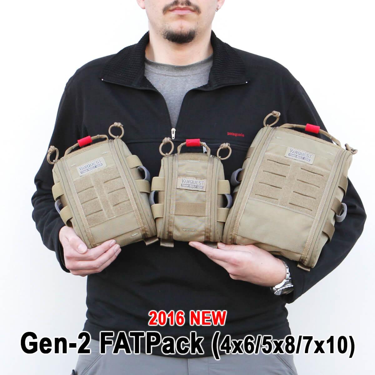 Vanquest FATPack 4X6 (Gen-2): First Aid Trauma Pack - Tools For Gents