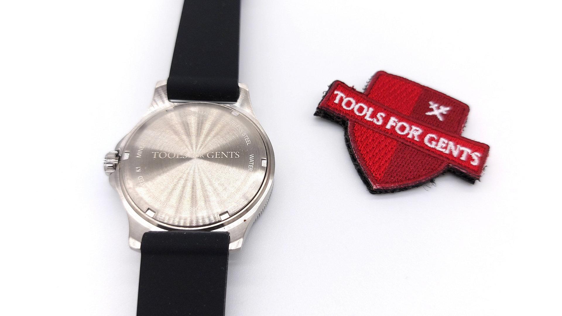 Tools For Gents DIVER 42,5 mm Quarz Sports Watch ETA 955.122 (Black ...