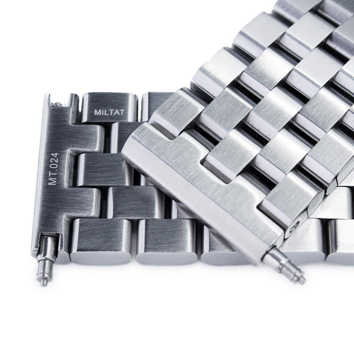 STRAPCODE MiLTAT 20 mm Super Engineer II Brushed Diver-Clasp - Tools ...