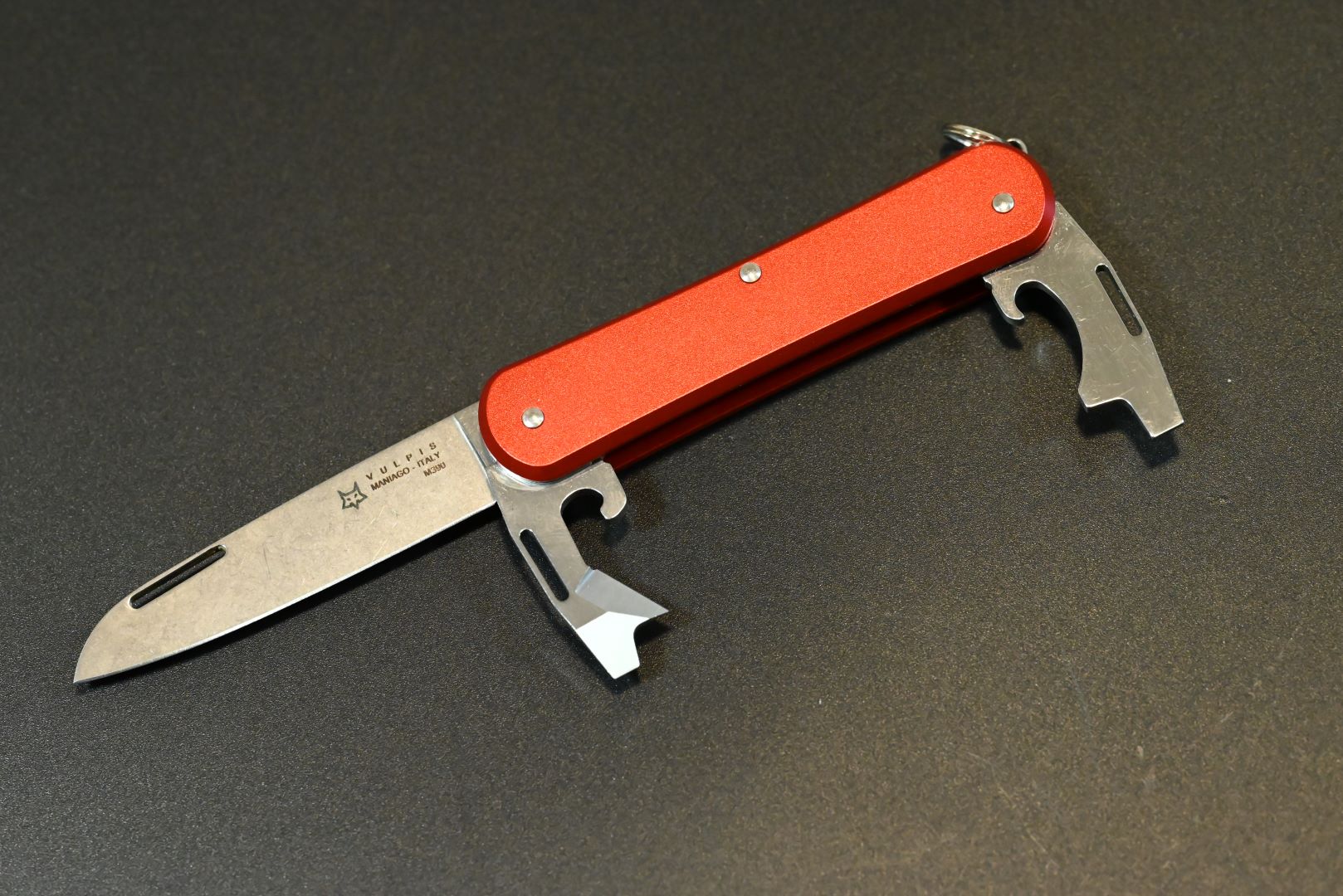 FOX KNIVES VULPIS TFG RED EDITION MULTITOOL VP-130-3 RD (3 TOOLS ...