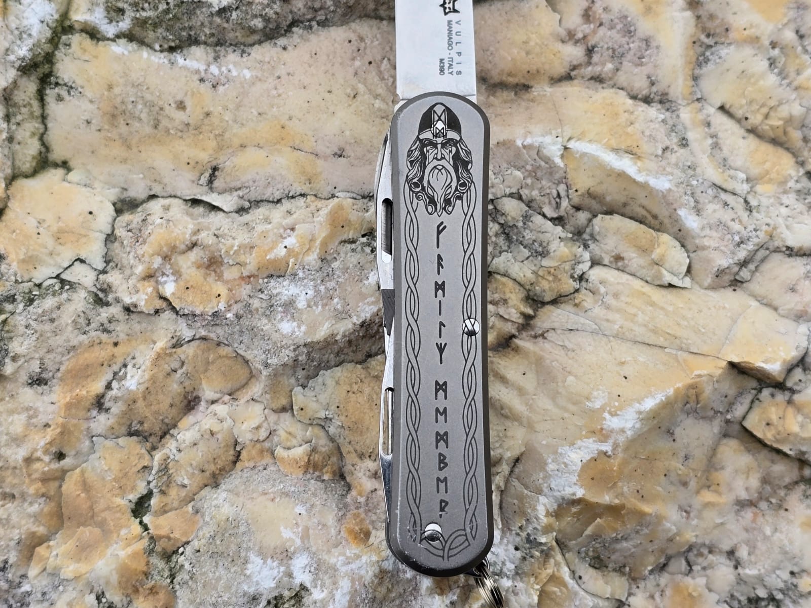 FOX KNIVES VULPIS MIDGARDS EDITION GROUP KNIFE MULTITOOL VP-130-SF5 ...