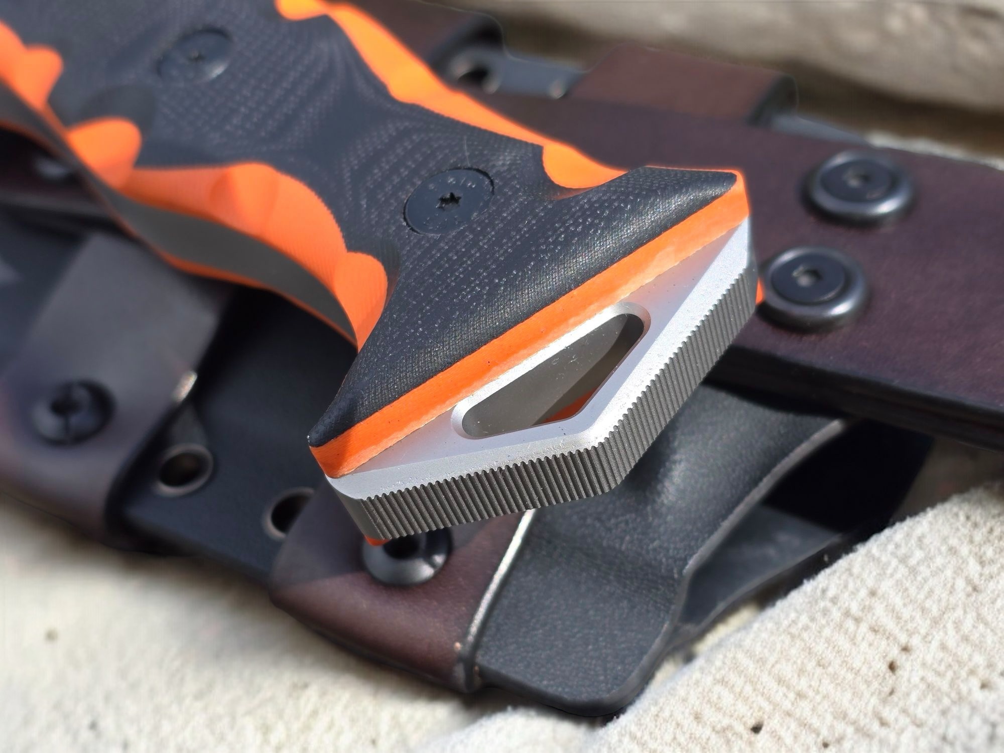 Midgards-Messer "KUKRI ODIN`S TOOTHPICK V2" Fixed Kydex/Leather - Tools ...