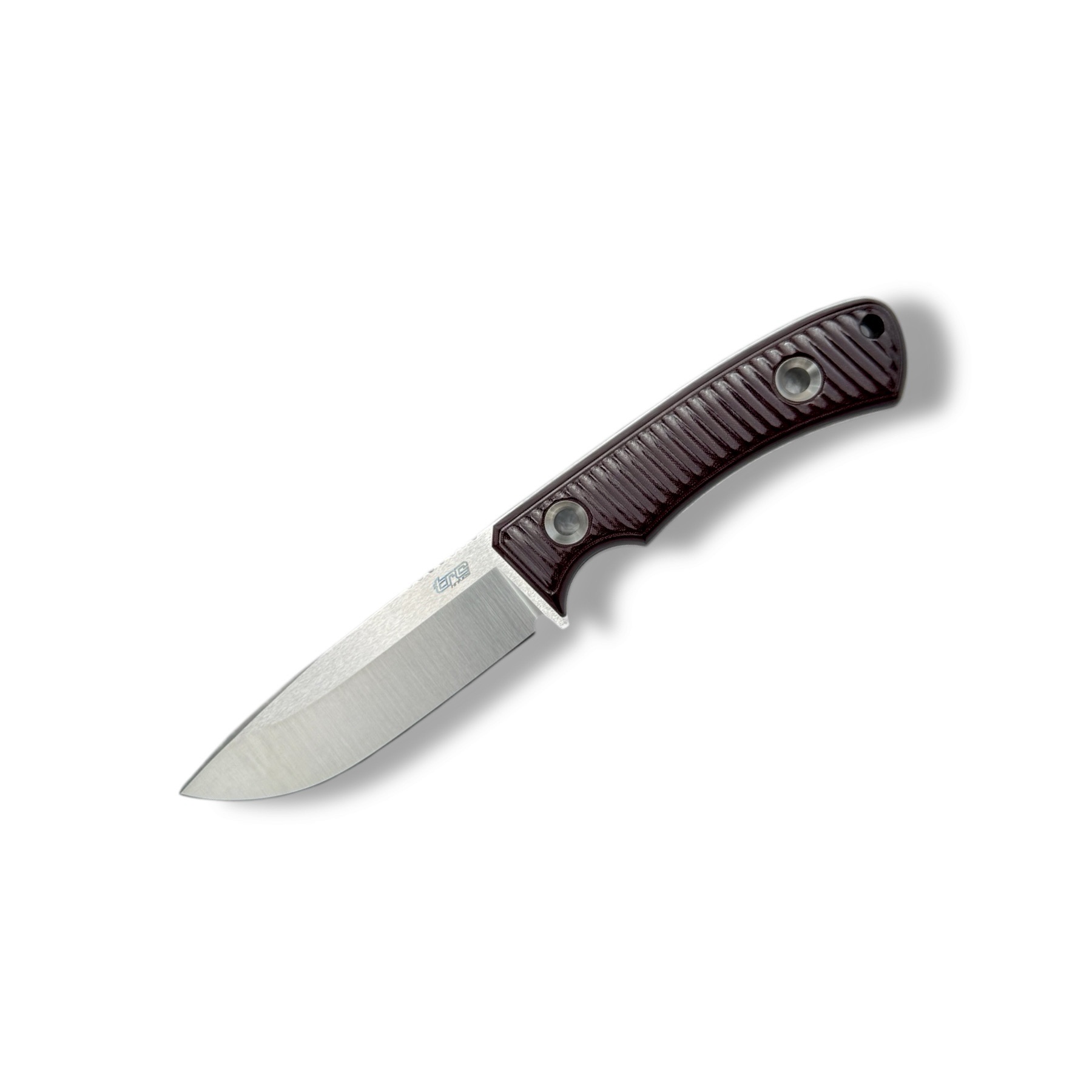 TRC Knives | 15 Anniversary Polheim | RWL-34 /Satin /Marron Micarta ...