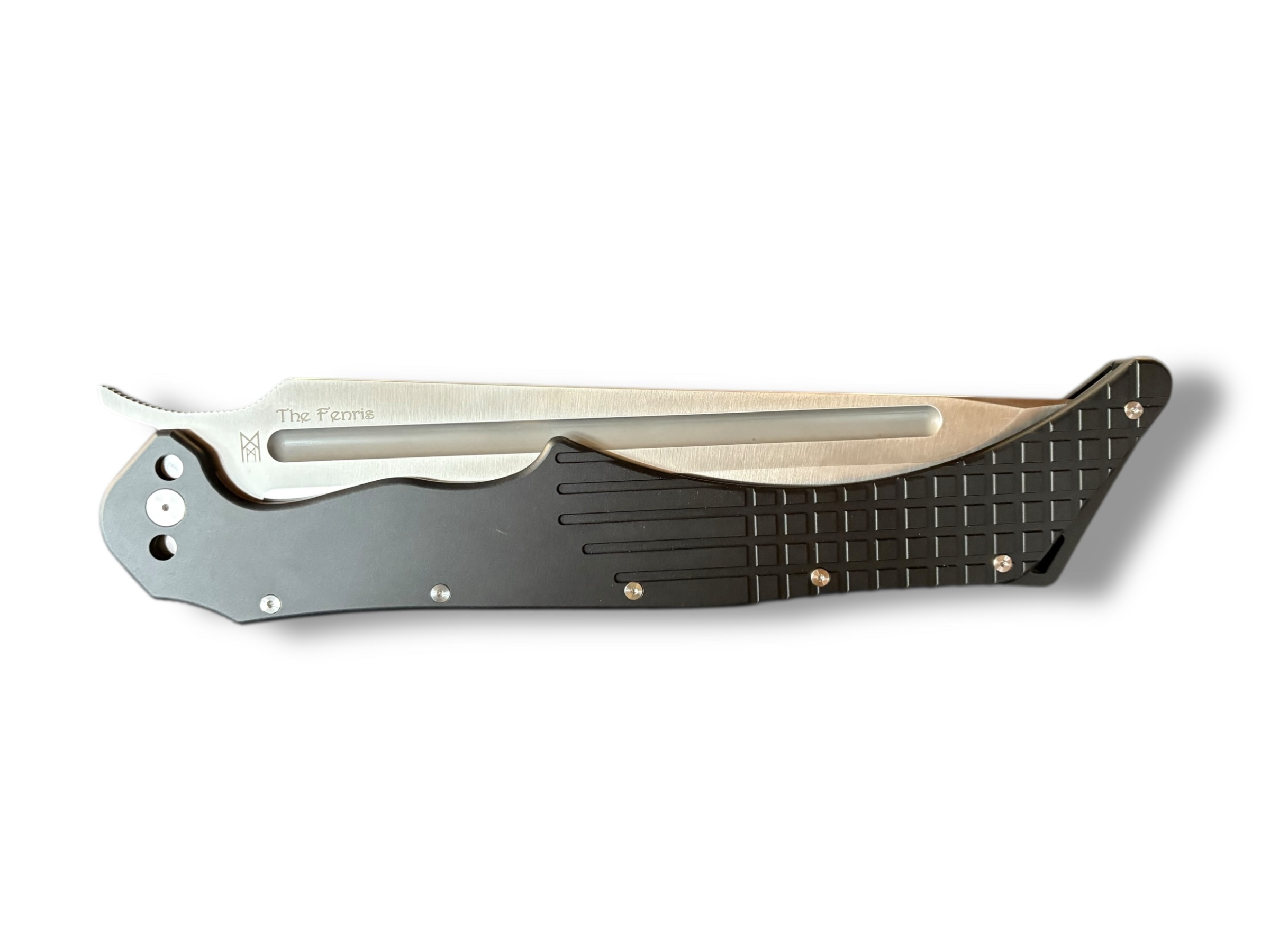 Midgards-Messer „Fenris “ Folder Black, D2 - Tools For Gents
